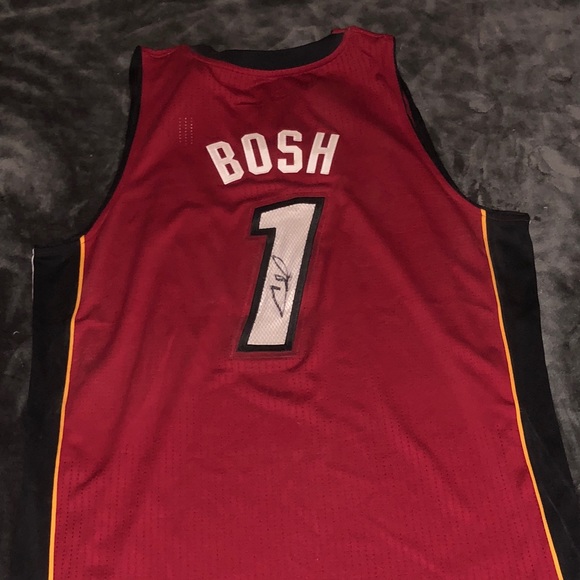 Other | Christopher Bosh Autograph Game Worn Jersey | Poshmark